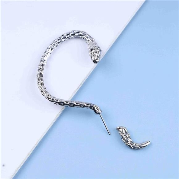Other | Yiendoo Gothic Snake Ear Cuff Wrap Earring Gold Animals Crawler ...